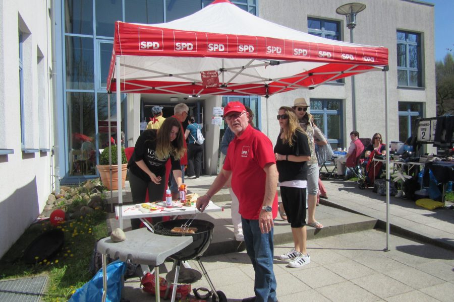 Flohmarkt der SPD Flintbek rund ums Rathaus am 18. Mai › SPD-Flintbek